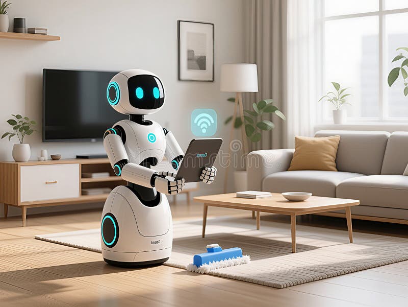 Autonomous Home Assistant Stock Illustrations – 1,377 Autonomous Home ...