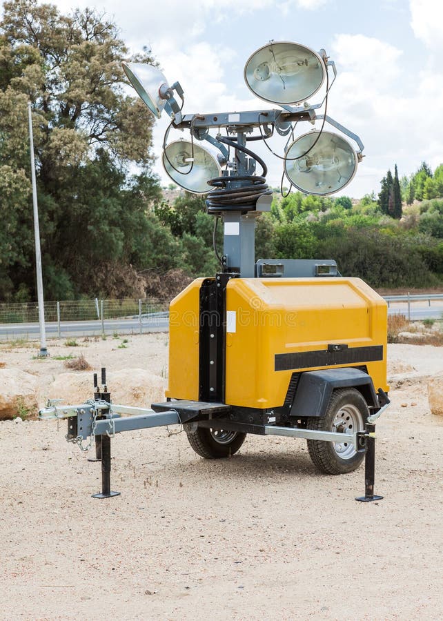 Autonomous Industrial Lighting Stock Photo - Image of control, supply ...