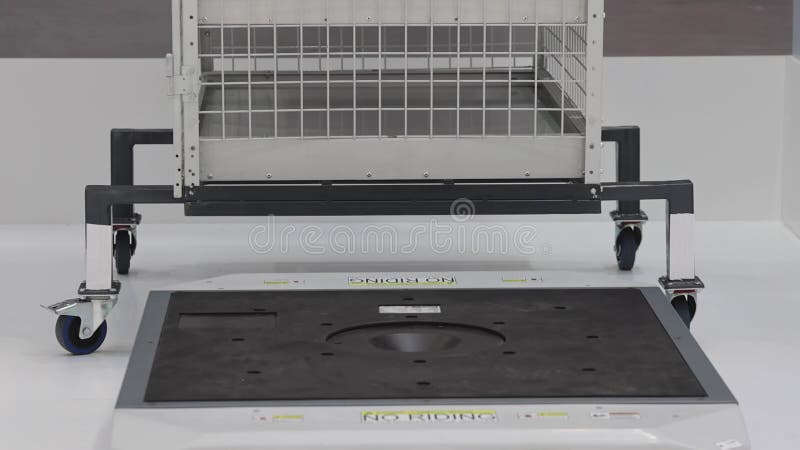 Autonomous Robot Rack stock video. Video of robot, process - 391011271