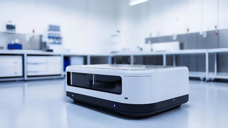 Autonomous Mobile Robot in a Modern Laboratory Setting Stock ...