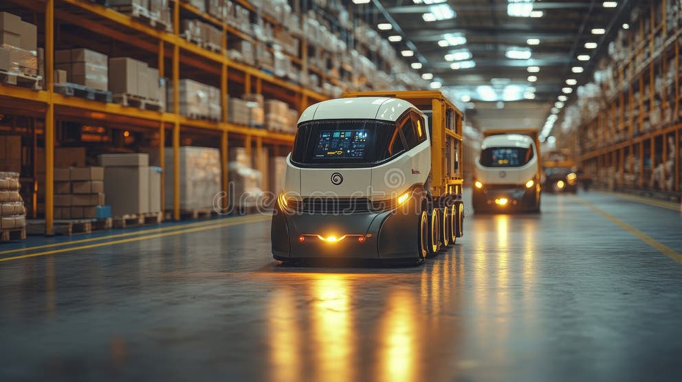 Autonomous Mobile Robots Efficiently Loading and Unloading in a Modern ...