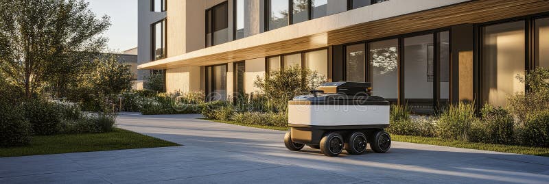 Autonomous Robot Delivers Packages, Revolutionizing Last-Mile Logistics ...