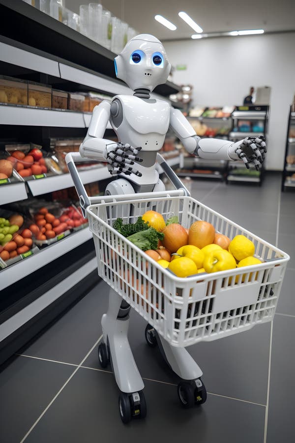 A Modern Robotic System Navigating a Grocery Store for Shopping Stock ...