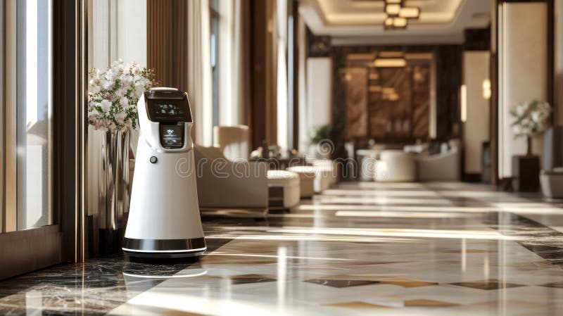 Autonomous Robot Navigates Hotel Lobby with Artificial Intelligence ...