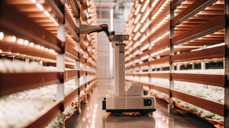 Autonomous Robot Navigates Vertical Farm for Efficient Plant ...