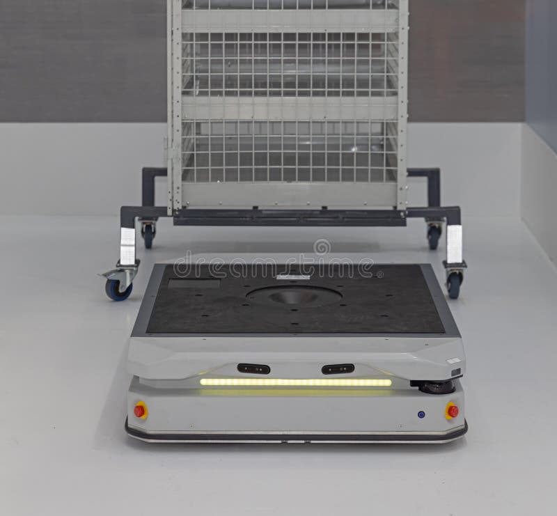 Warehouse robot stock image. Image of industry, robot - 10683483