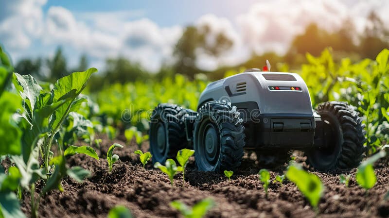 Innovative Robotic Weeding System Stock Illustrations – 3 Innovative ...