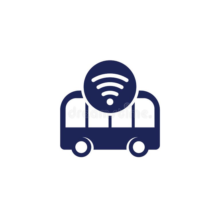 Autonomous Shuttle Bus Icon Stock Illustrations – 74 Autonomous Shuttle ...