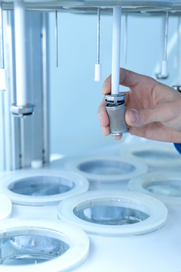 Autonomous Solubility Tester. Imitation Dissolution of the Table Stock ...