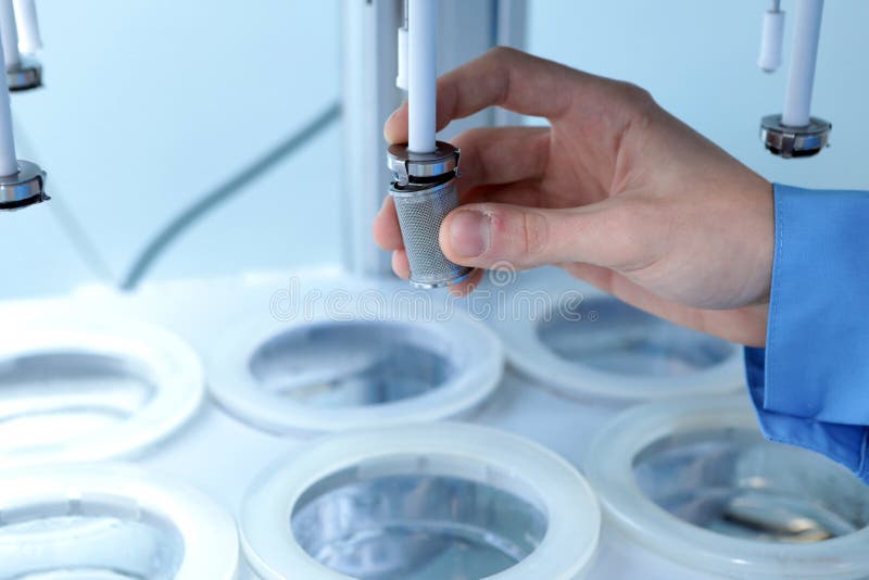 Autonomous Solubility Tester. Imitation Dissolution of the Table Stock ...