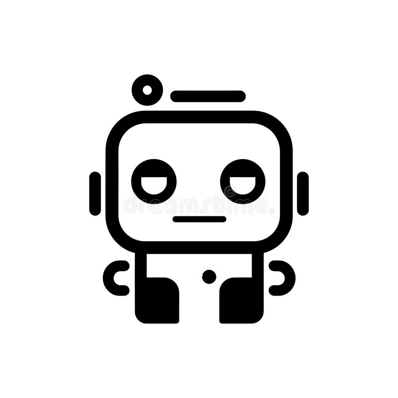 Autonomous system icon stock vector. Illustration of robot - 303391446