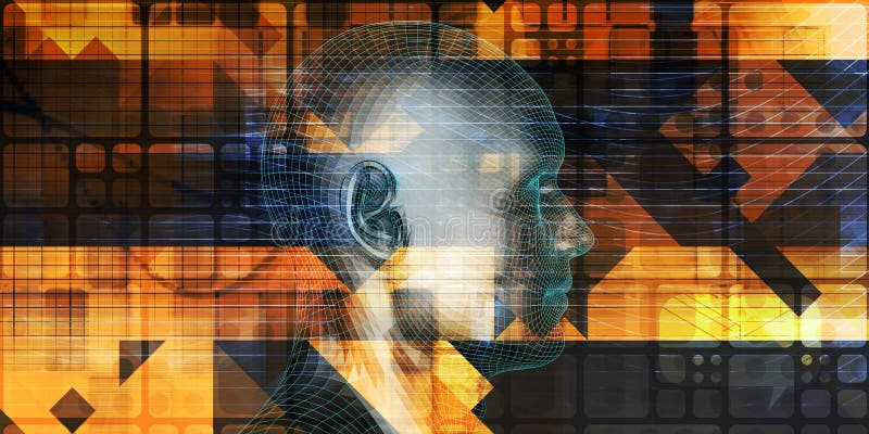 Autonomous Technologies stock illustration. Illustration of concept ...