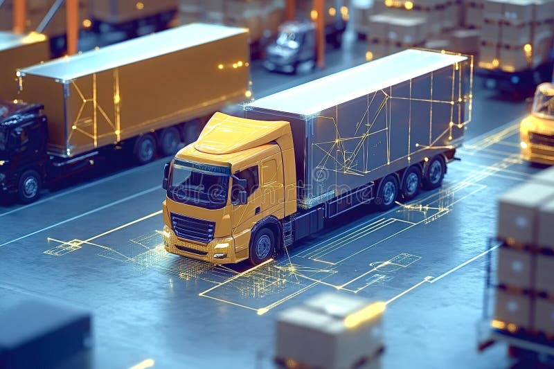 Autonomous Trucks Driving in a Warehouse: Implementing Ai in Logistics ...