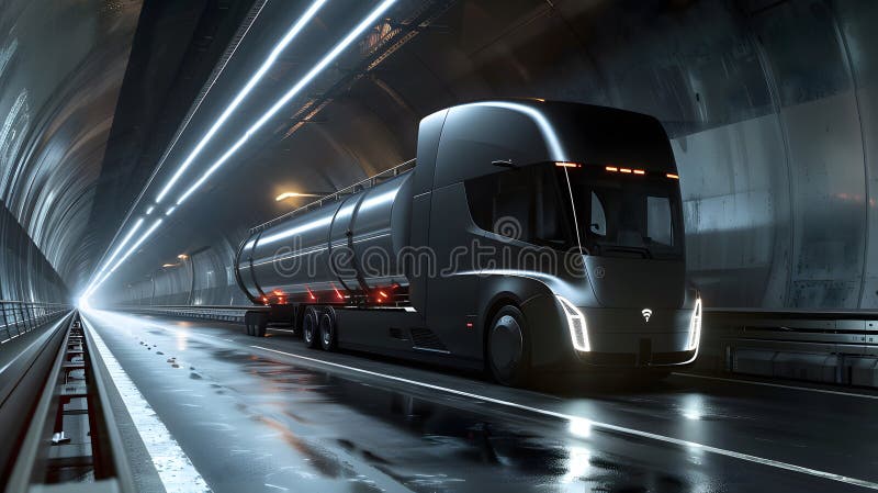 Autonomous Underground Freight Systems Transportation Stock ...