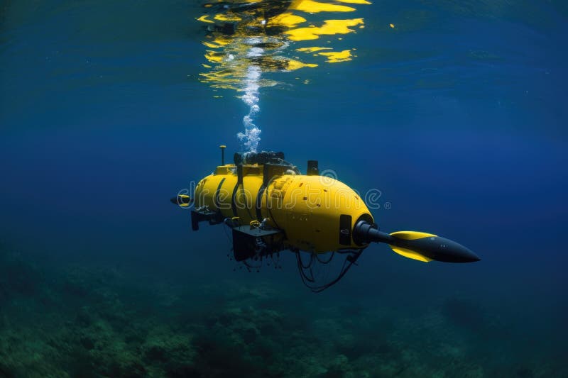 Autonomous Underwater Vehicle Auv Navigating Stock Image - Image of ... Autonomous Underwater Vehicle Auv Navigating Stock Image - Image of ...