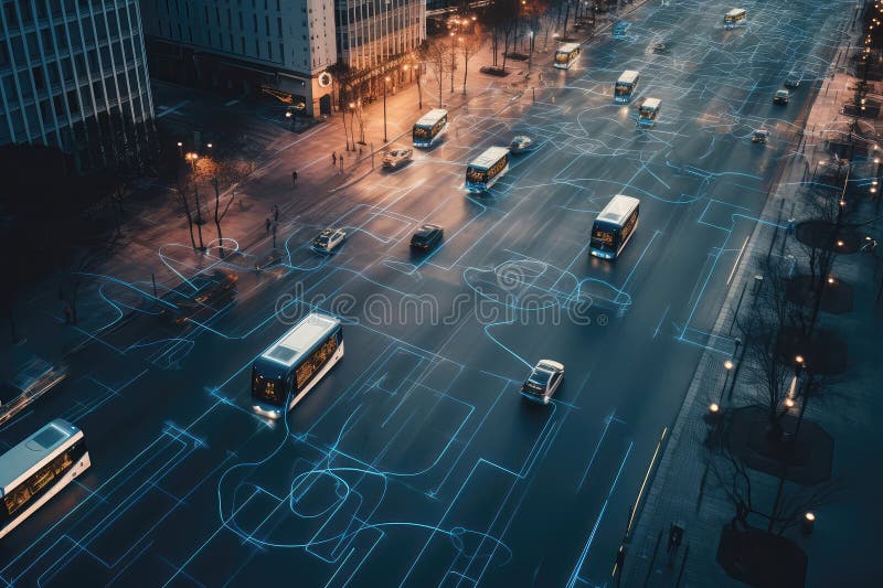 Autonomous Vehicle Navigates Busy City Streets Using Advanced Ai ...