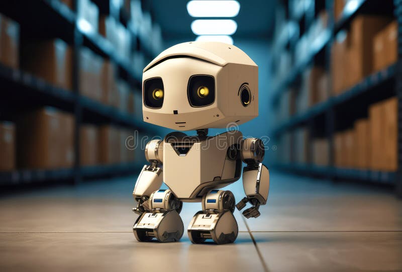 Autonomous Warehouse Distribution Automatic Artificial Warehouse ...