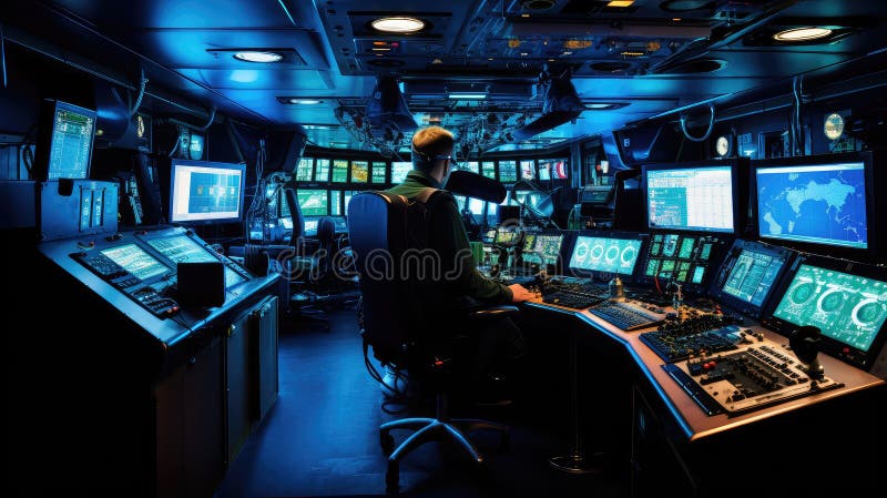 Gyrocompass Loran Stock Illustrations – 1 Gyrocompass Loran Stock ...