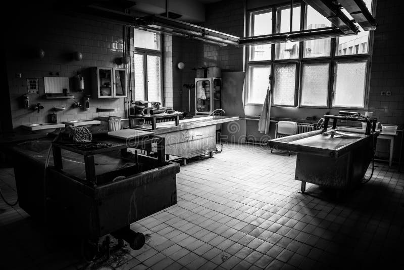 Old Science Lab with Chemical Reagents and Burner Stock Image - Image ...