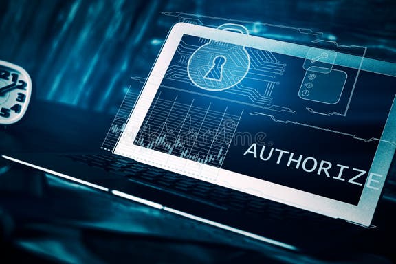 Autorice el concepto imagen de archivo. Imagen de internet - 99062601