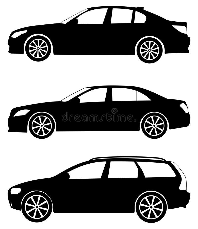 Autos vector Set 3 vektor abbildung. Illustration von autos - 6330968