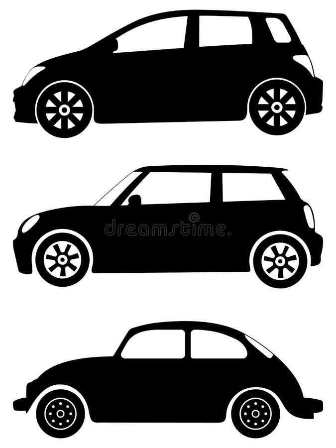 Autos vector Set vektor abbildung. Illustration von elegant - 6330944