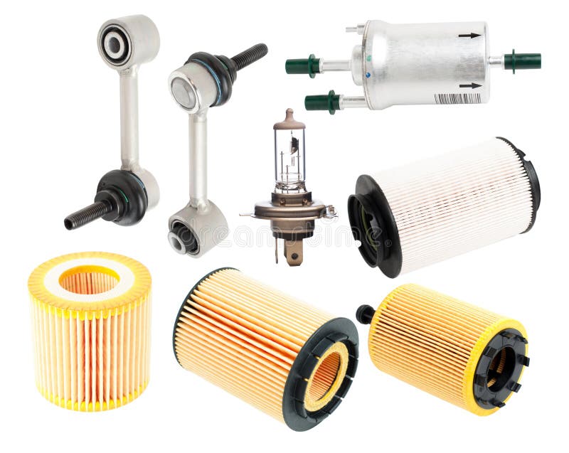 Set Autoteile stockbild. Bild von automobil, technologie - 17371513