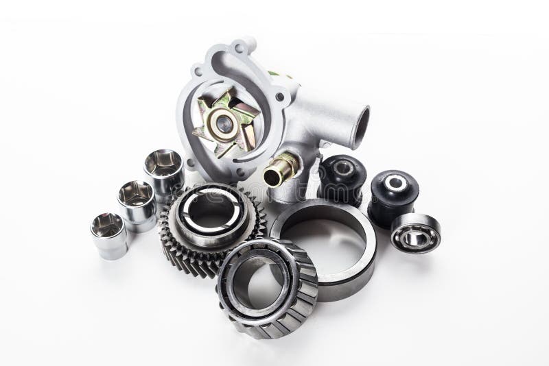 Autoteile lokalisiert stockbild. Bild von fahrzeug, gang - 59826459