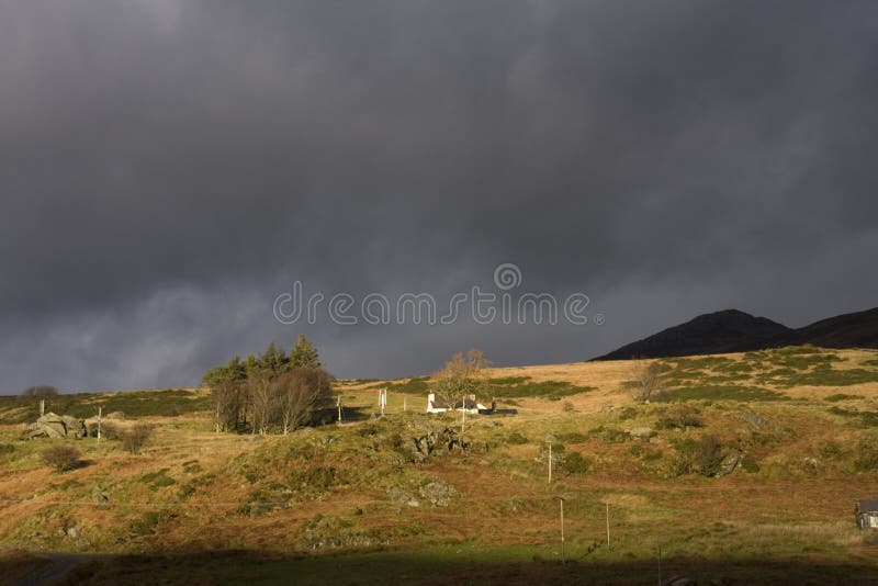 Autour Des Vues De Curig De Collier De Serrage Image stock - Image du ...