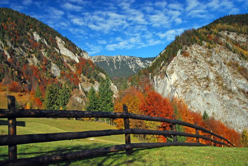 Autum landscape, Romania stock image. Image of autumn - 16631263