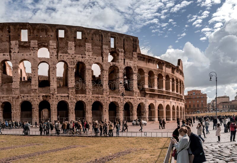 Coloseum view stock photo. Image of amphitheater, roman - 23790180