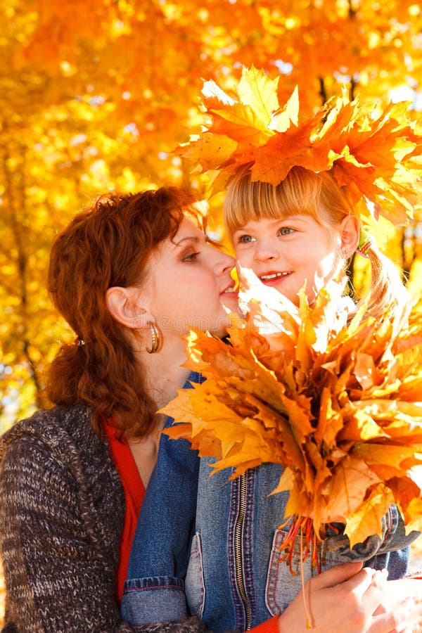Autumn stock photo. Image of happy, lovely, mother, family - 11292842