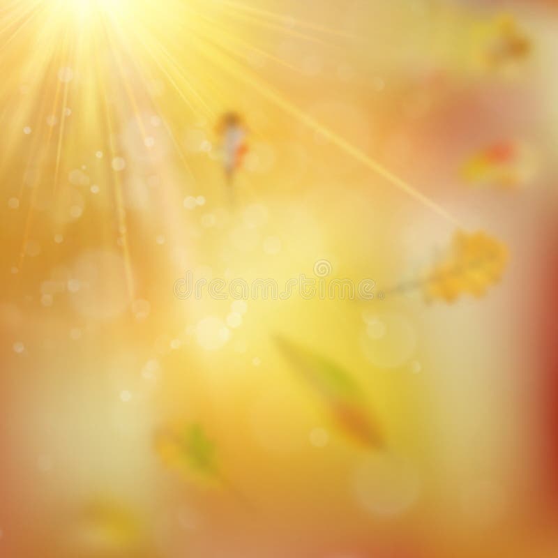 Autumn Abstract Background. EPS 10 Vector Stock Vector - Illustration ...