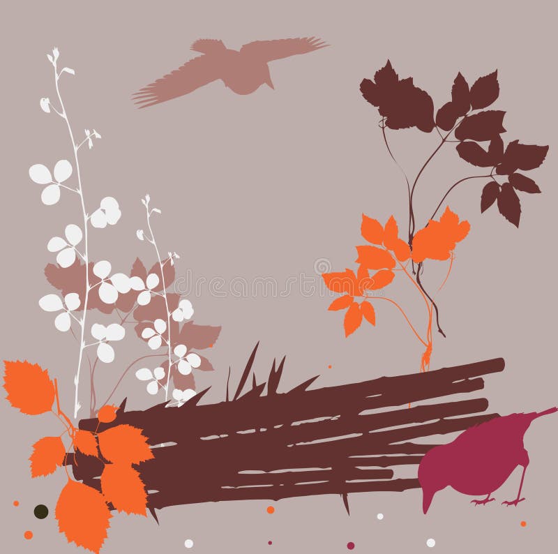 Autumn abstract design stock vector. Illustration of season - 16321058