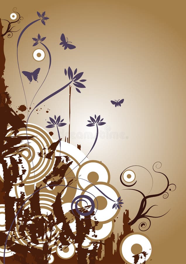 Autumn Vector Floral Design Stock Vector - Illustration of decoration ...