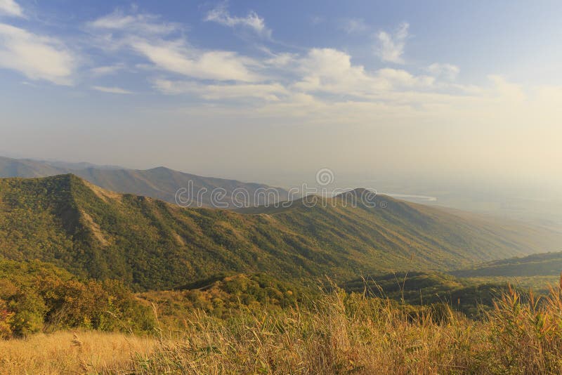 Autumn on Ahsu Pass.Azerbaijan Stock Image - Image of lush, ahsu: 61447543
