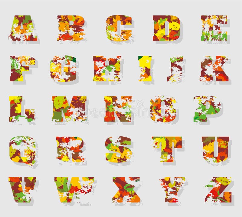 Emo grunge alphabet stock illustration. Illustration of pastel - 24576247