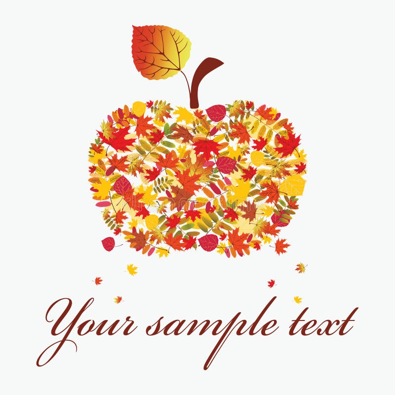 Autumn Alphabet Vector Letters Set Stock Vector - Illustration of kids ...