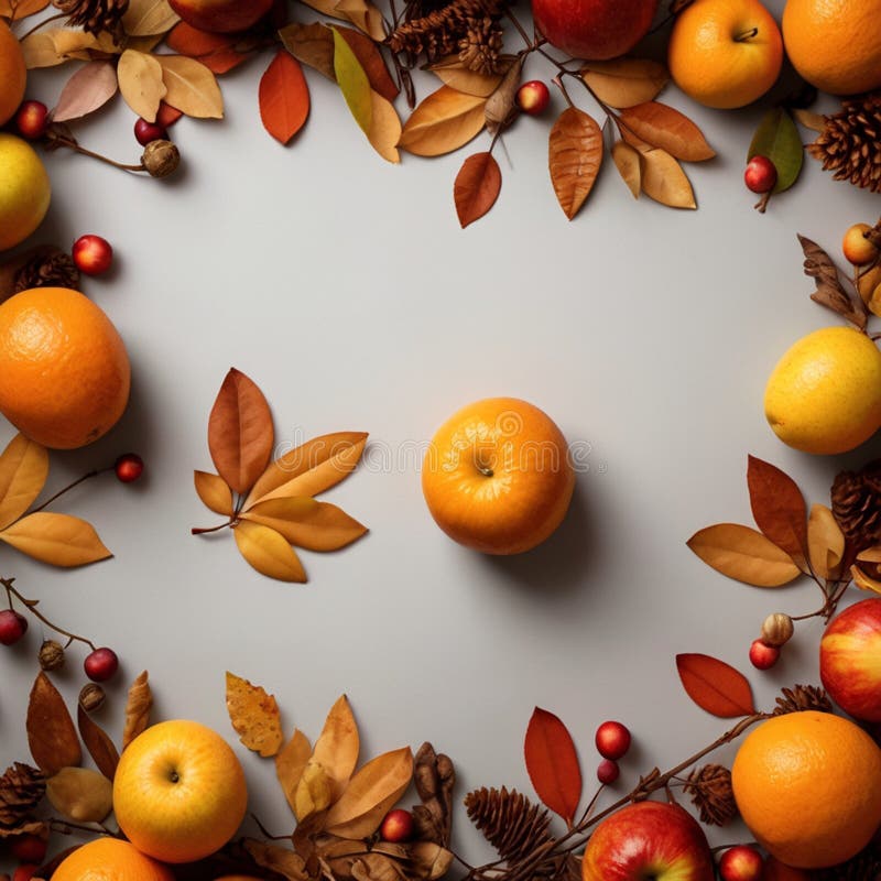 Autumn Apples. Apples of Several Varieties Picked in the Autumn Stock ...
