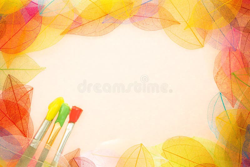 Flowers on Music Notes Sheet, Abstract Art Background . Stock Photo ...