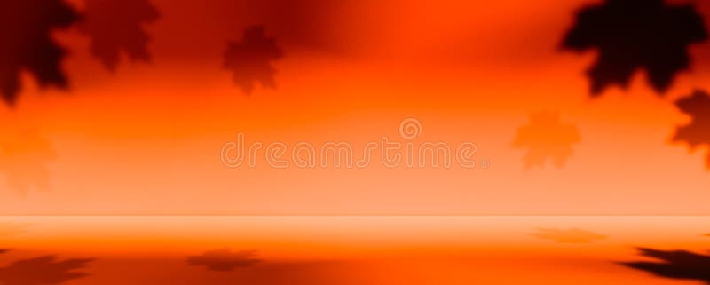 Autumn Background Abstract Light Shadow Maple Leaf Red Wallpaper Pastel ...