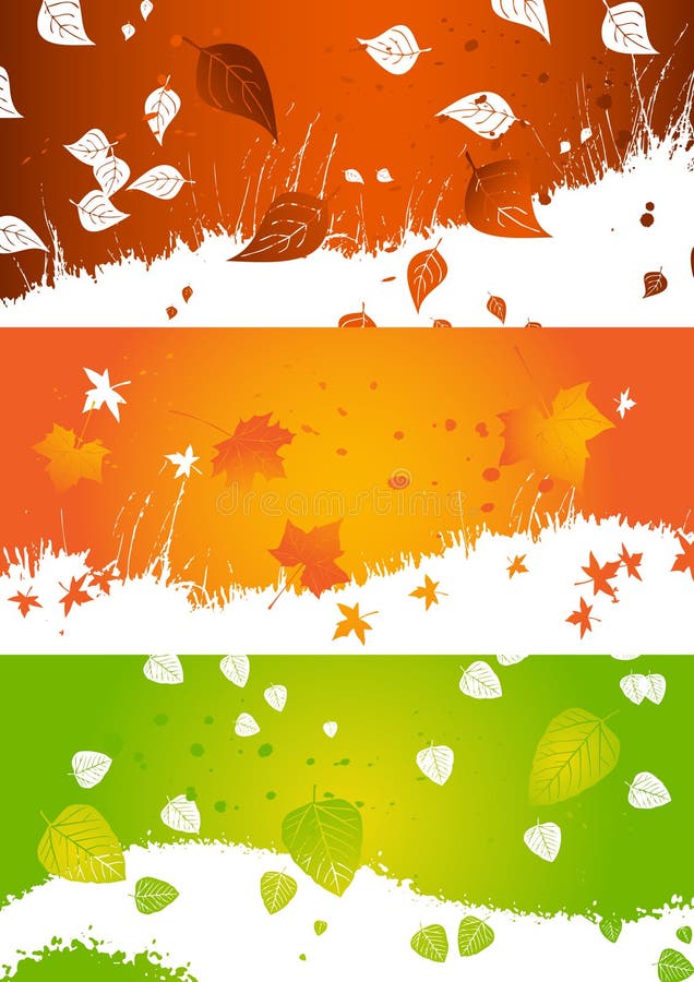 Autumn background, banner stock vector. Illustration of autumn - 6759748