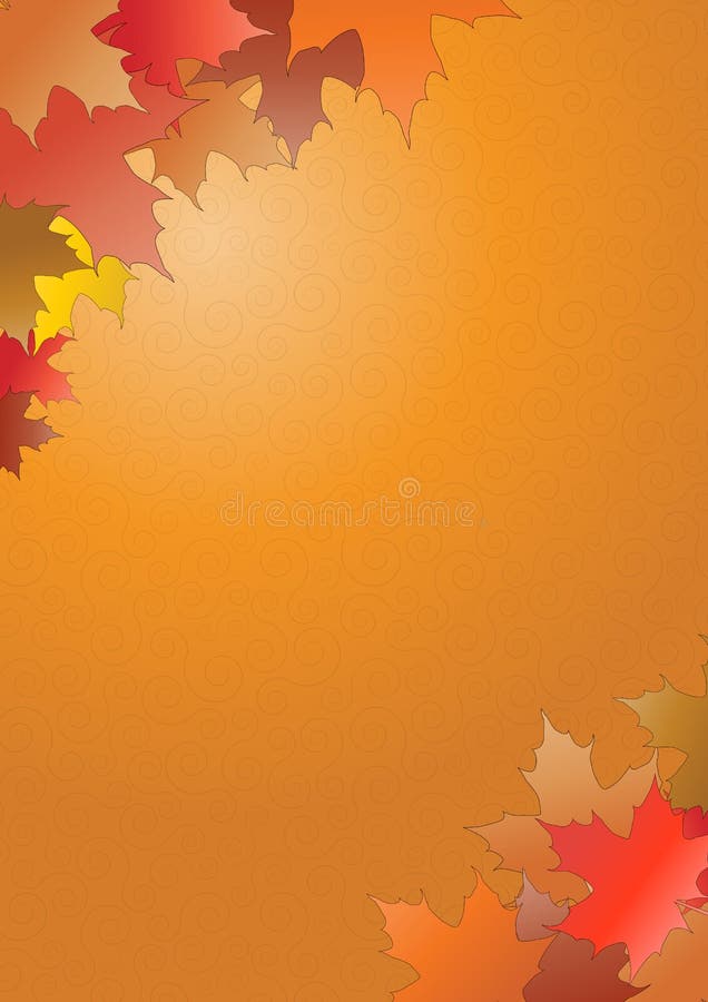 Autumn background stock vector. Illustration of fall - 45396337