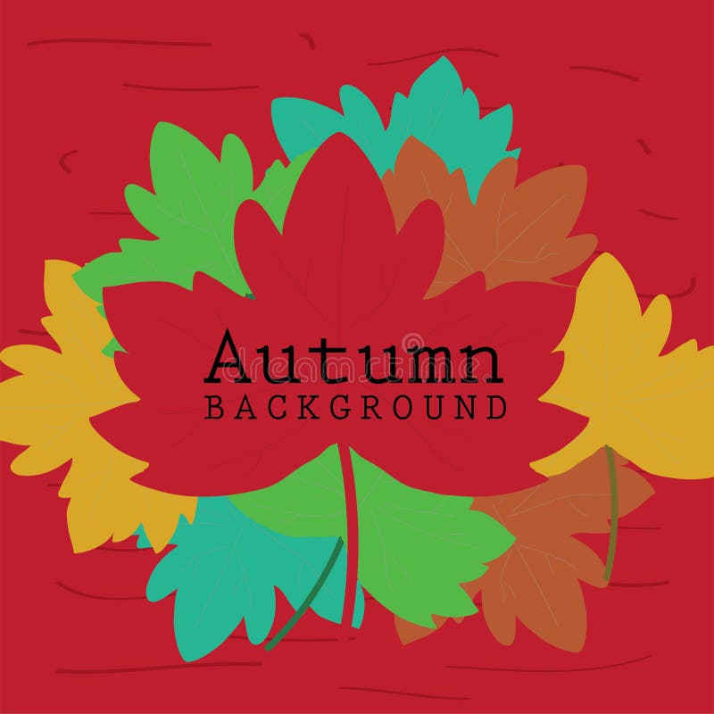 Autumn Background Illustration Stock Vector - Illustration of tree ...
