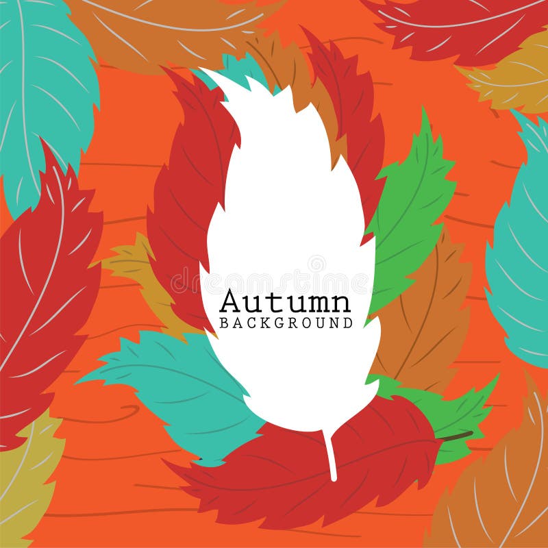 Autumn Background Illustration Stock Vector - Illustration of foliage ...