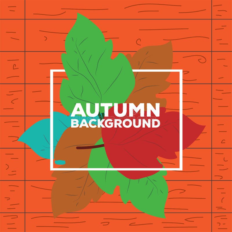Autumn Background Illustration Stock Vector - Illustration of tree ...
