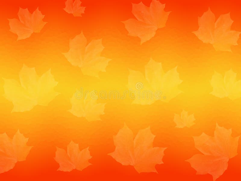 Autumn Background with Maple Leaves. Background for Design Stock ...