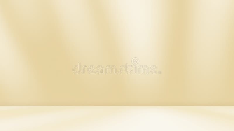 Autumn Background Room Studio with Sunlight Effect Shadow on Wall and ...