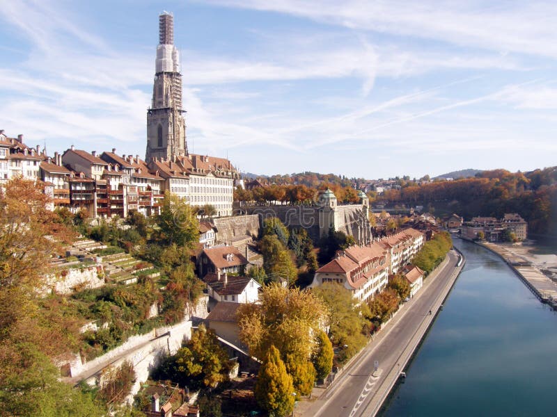 Autumn in Bern stock photo. Image of medieval, building - 34322280