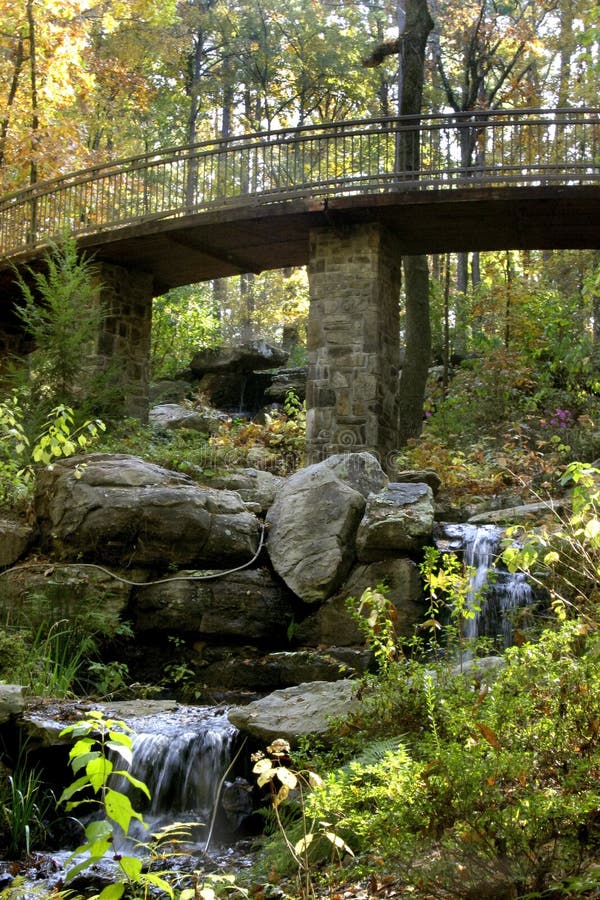 Autumn Bridge stock photo. Image of autumn, rural, boulders - 1921108